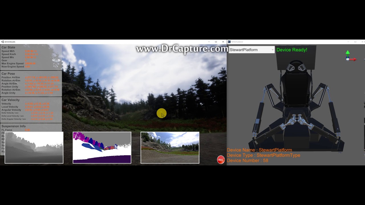 [MotionHouse] AirSim with Motion Simulator - YouTube