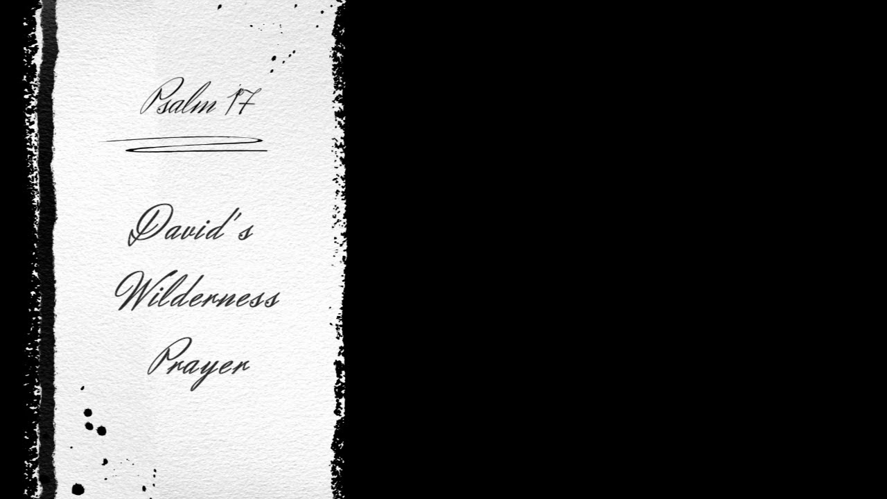 David's Wilderness Prayer | Dr. Larry Melton - YouTube