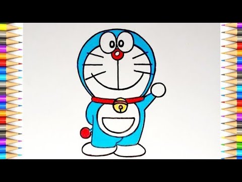 How To Draw Doraemon Step By Step||Easy Step by step Doraemon drawing ...