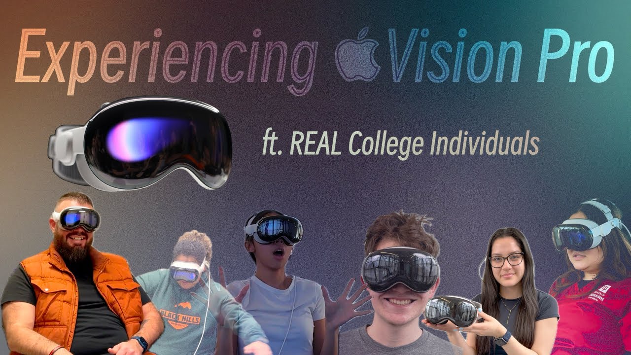 Check Out COLLEGE Experiences w/ Vision Pro! #new #apple #technology ...