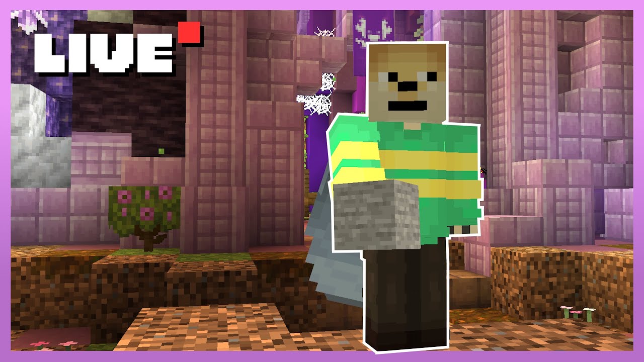Builing Undertale in Minecraft! - (Live) - YouTube