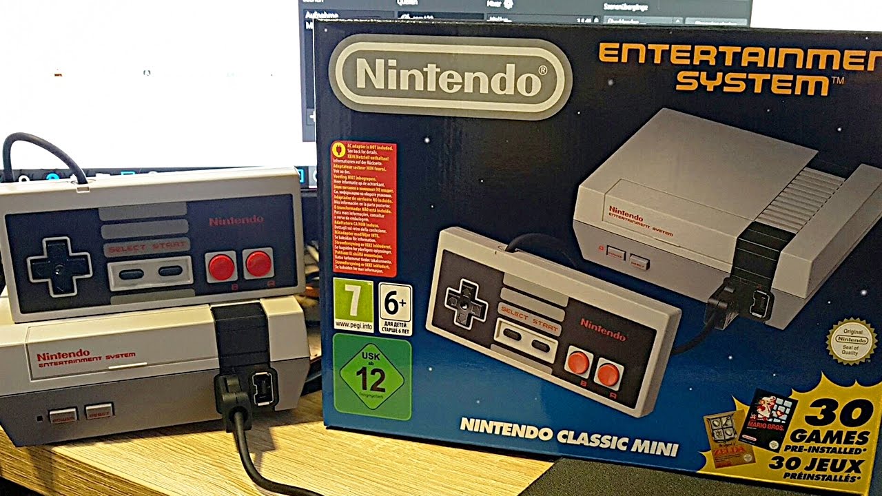 Nintendo Classic Mini Gameplay + Unboxing | Nintendo Entertainment ...
