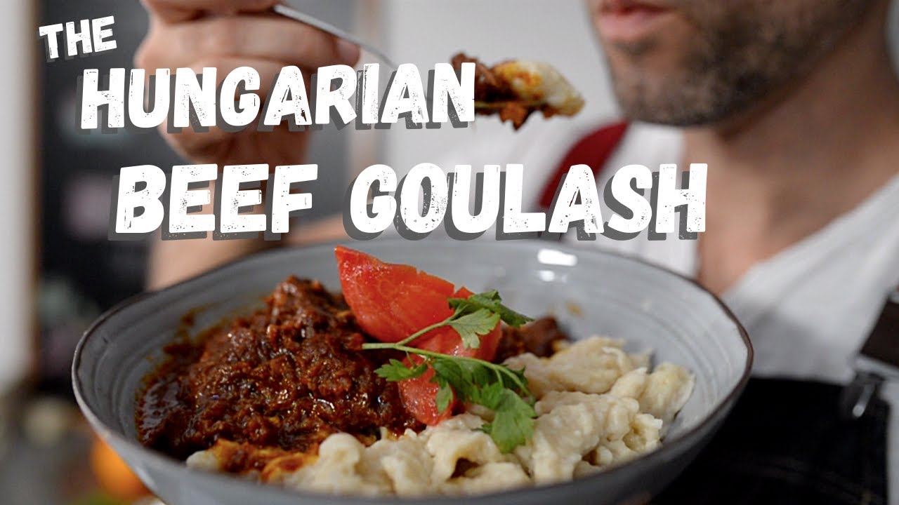 the Hungarian Beef Goulash Stew [authentic recipe] - YouTube
