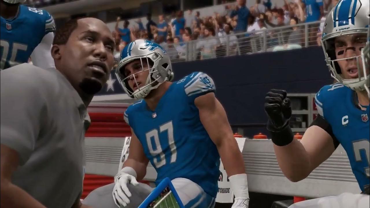 Madden NFL 23 Gameplay: Detroit Lions vs Dallas Cowboys - (Xbox Series X) [4K60FPS] - YouTube