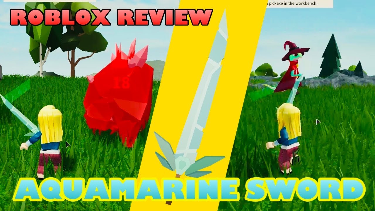 *RARE* HOW TO GET AQUAMARINE SWORD FAST |DOES IT WORK WELL |IS IT THE ...