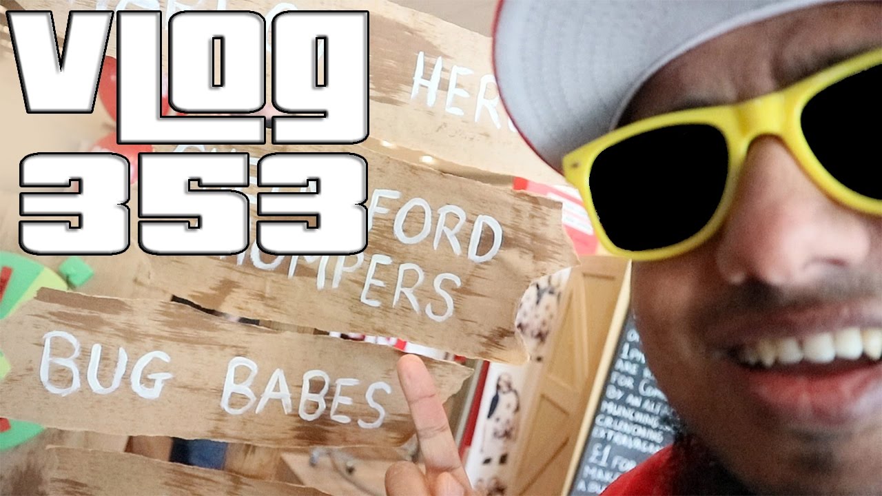 Vlog 353 Bug Eating Contest! (Comic Relief 2017) - YouTube