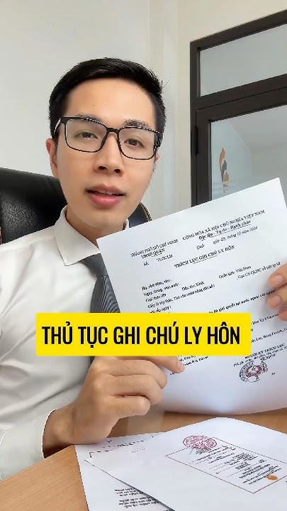 Thủ tục ghi chú ly hôn như thế nào? - YouTube