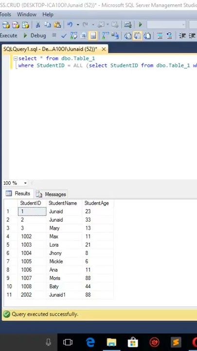 Insert data from one table to another table in SQL Server - YouTube