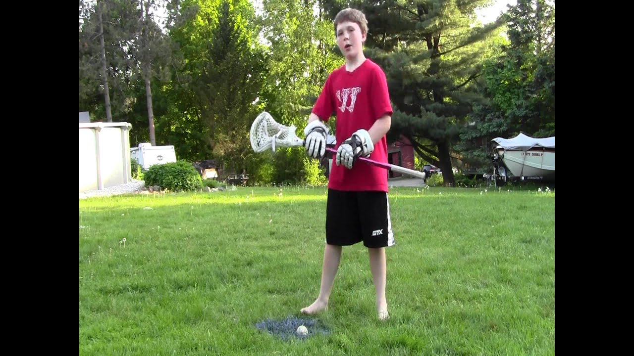 Lacrosse Face Off - YouTube