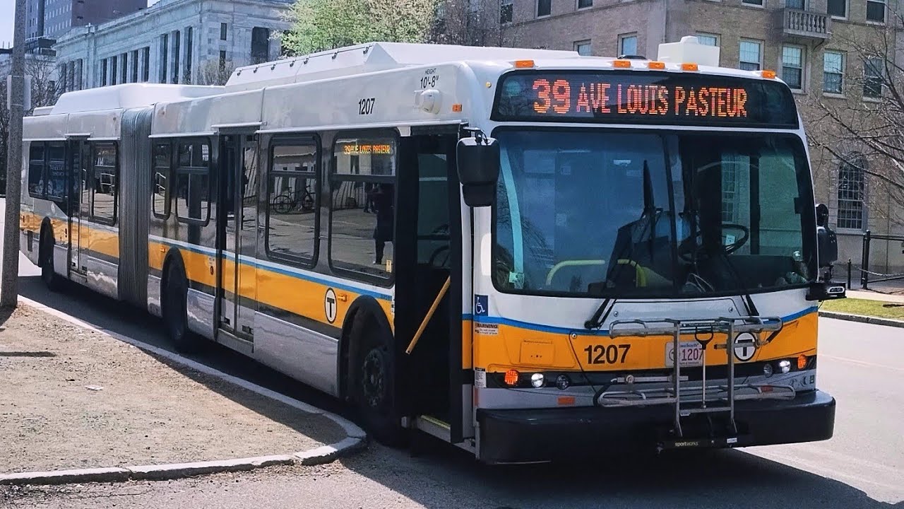 Riding MBTA route 39 outbound to Forest Hills. (announcements only ...