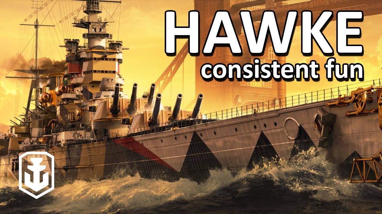 The British Battlecruisers Are Amazing - Hawke Tier 8 - YouTube