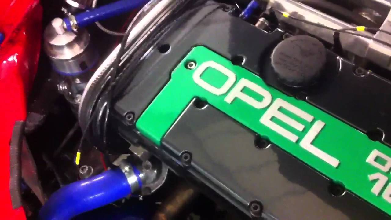 Corsa c20let high spec first start - YouTube
