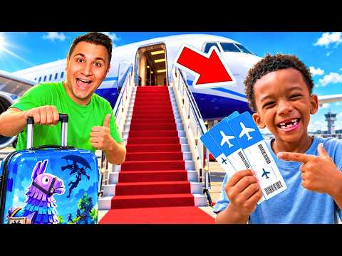 KLEINER JUNGE geht auf REISE 😱✈️