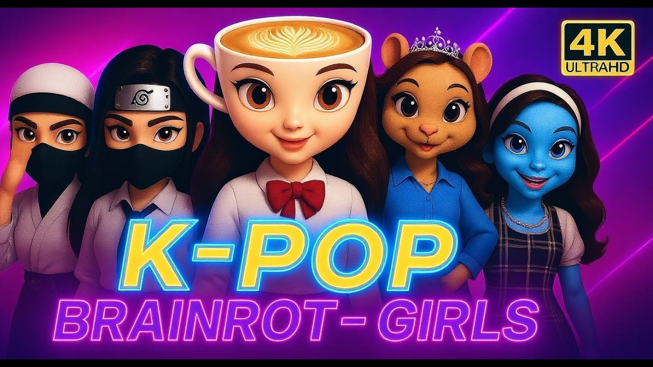 SIGMA GIRL x BRAINROT GIRLS – K-POP Dance Banger | Barbie Brainrot DJ ...