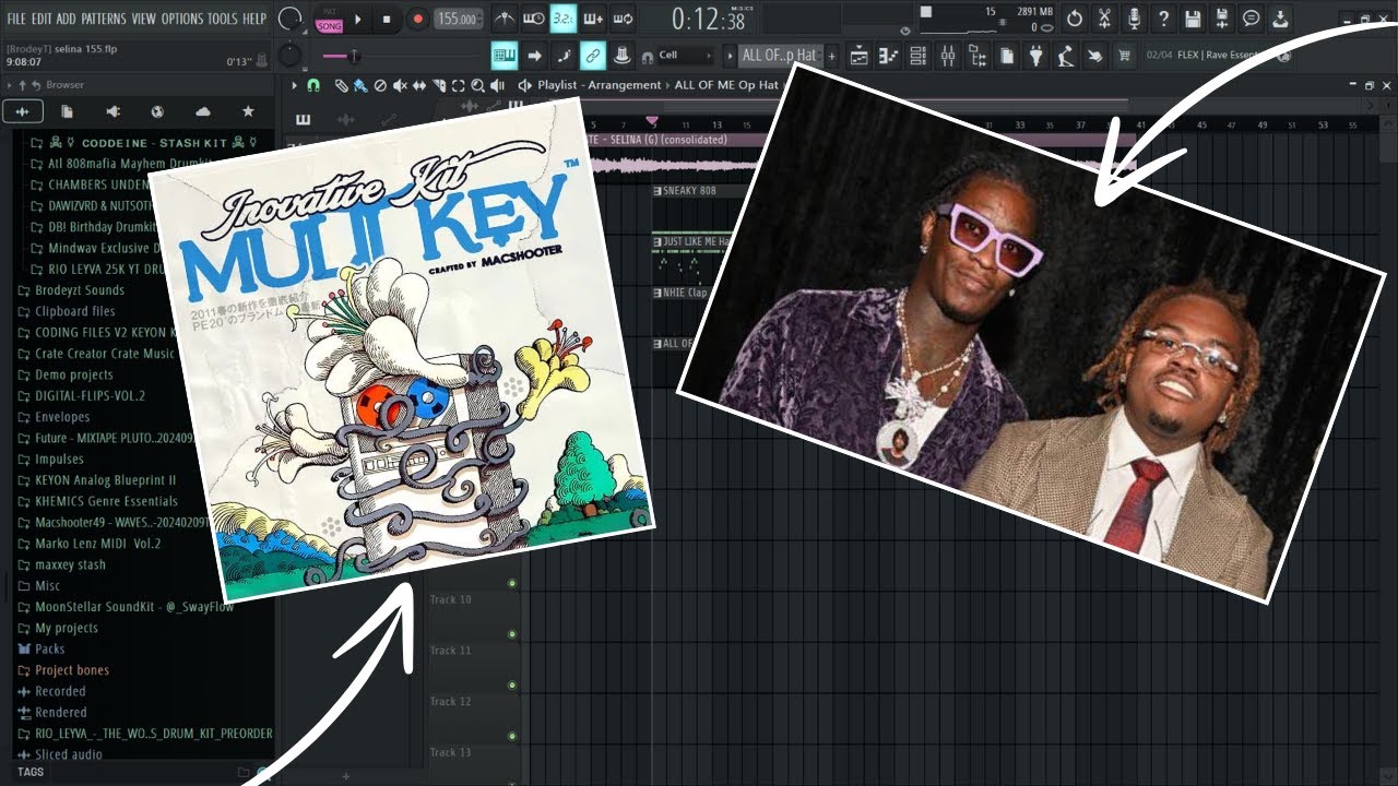 Making A Beat Using Multi Keys | FL Studio Cook Up - YouTube