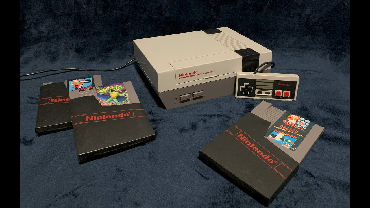 Nintendo Entertainment System Console Review - YouTube