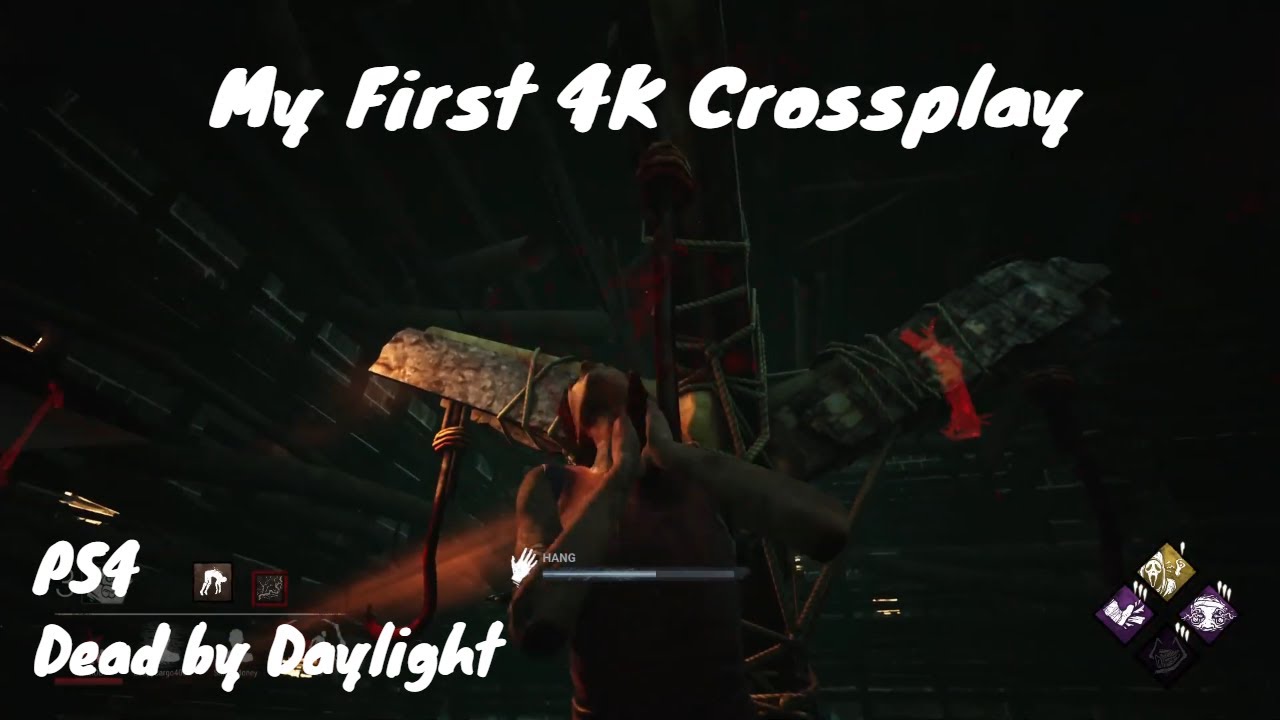 My First 4K Crossplay | Dead by Daylight | PS4 - YouTube