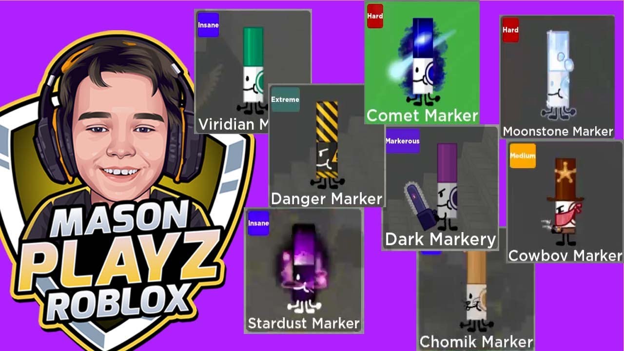 Roblox Find the Markers | How to Find Markers 190 -200 - YouTube