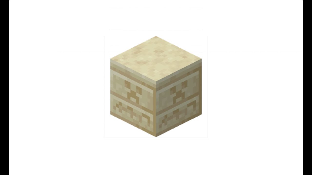 How to craft chiseled sandstone in Minecraft. #32 - YouTube