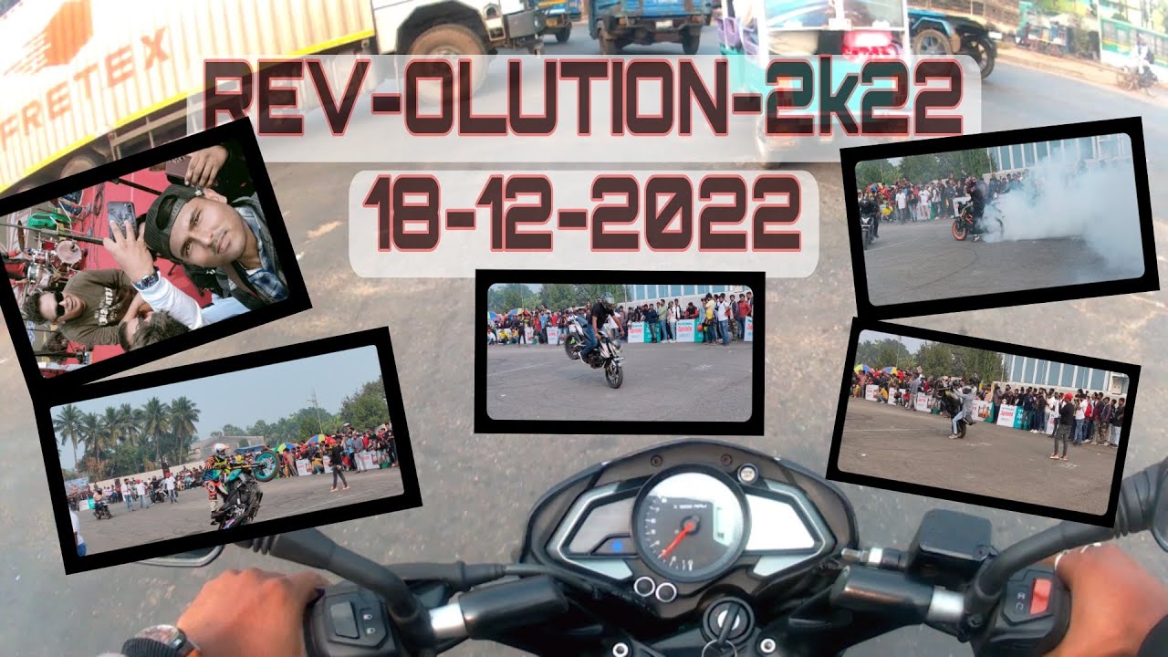 || REV-OLUTION-2K22 ||_VLOGS WITH MIR DAA & BIKE STUNT _FULL ENJOY ...