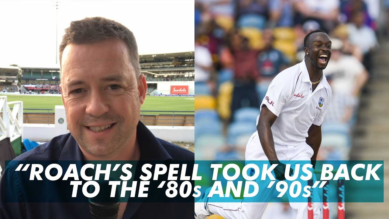 "Kemar Roach did a more than passable impression of Malcolm Marshall ...