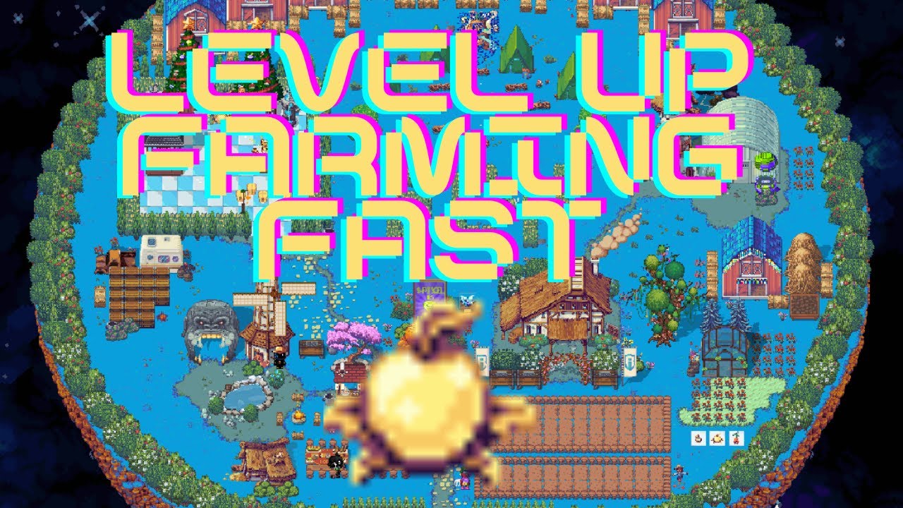 PIXELS | LEVEL UP FARMING SKILL FAST! - YouTube
