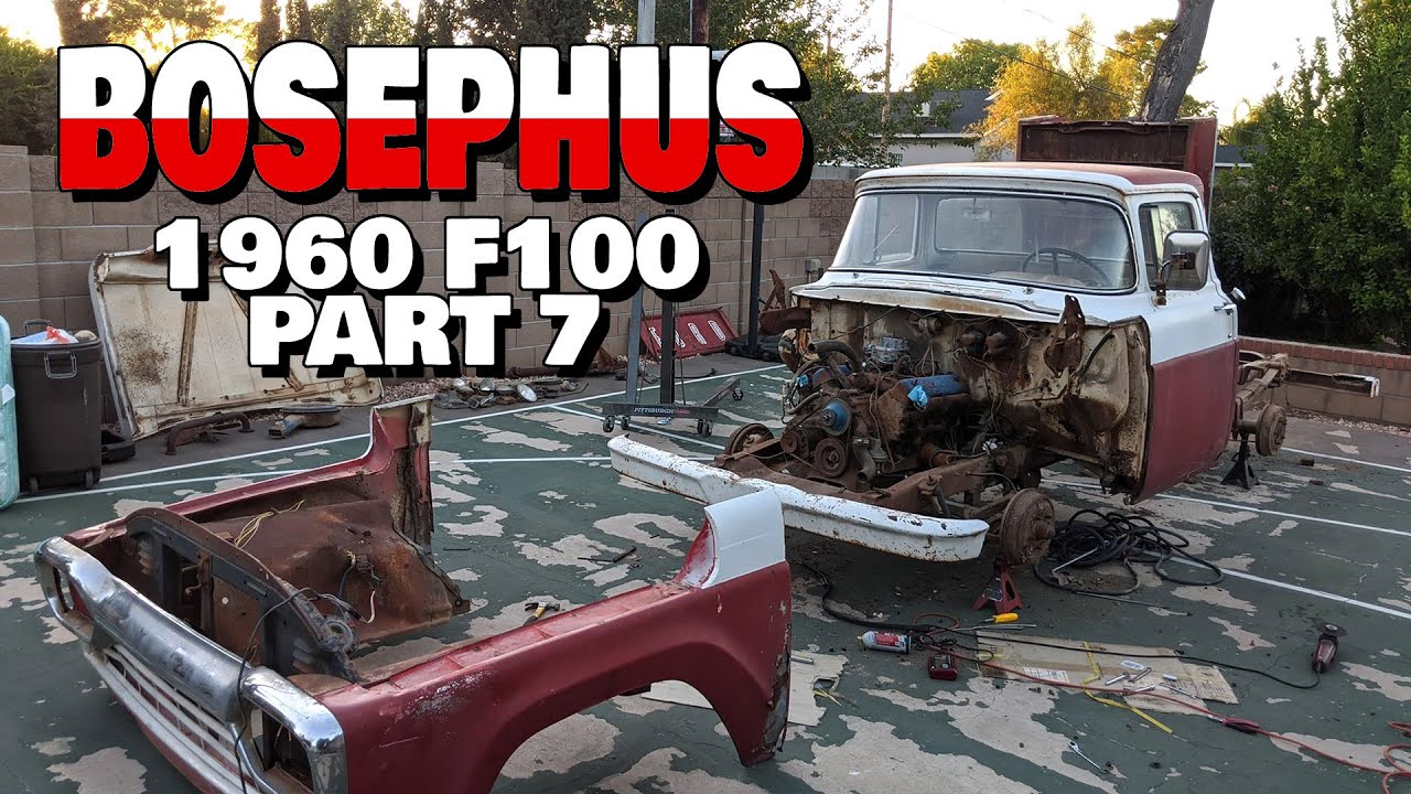 1960 Ford F100 "BOSEPHUS" - Part 7 "The Amazing Lifto" - YouTube