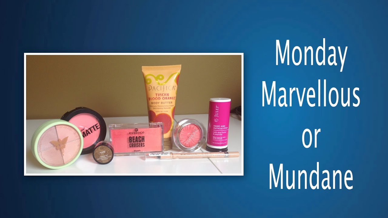 MMM - Monday Marvelous and Mundane 08/04/2014 - YouTube