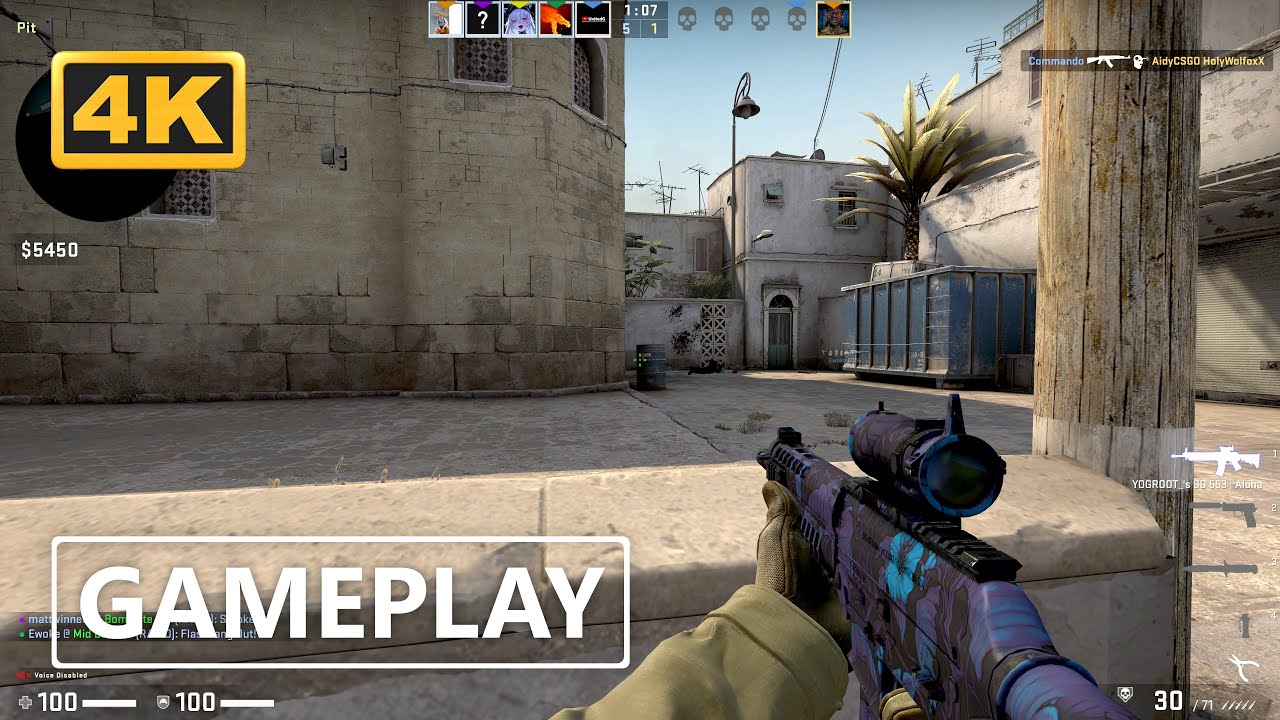 CS:GO Gameplay 4K (No Commentary) - YouTube