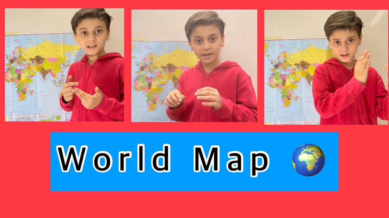 World Map | let’s learn about countries | World map for kids | world ...