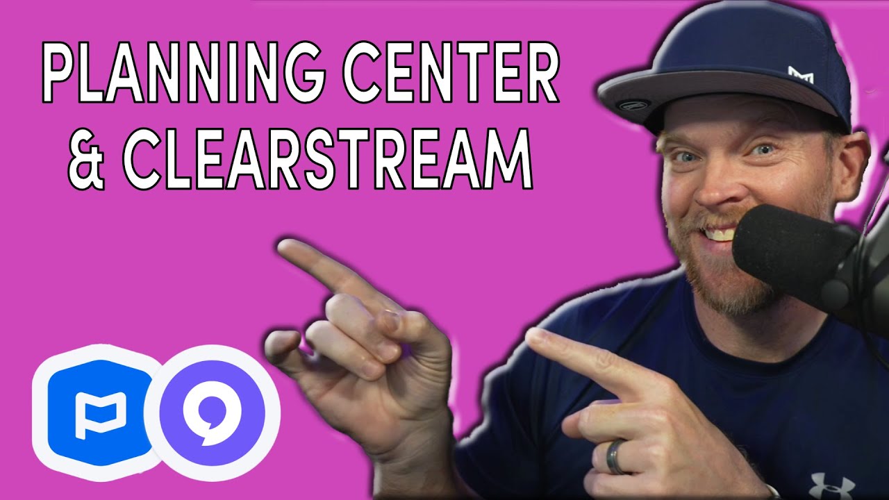 How to sync up Planning Center & Clearstream for churches - YouTube