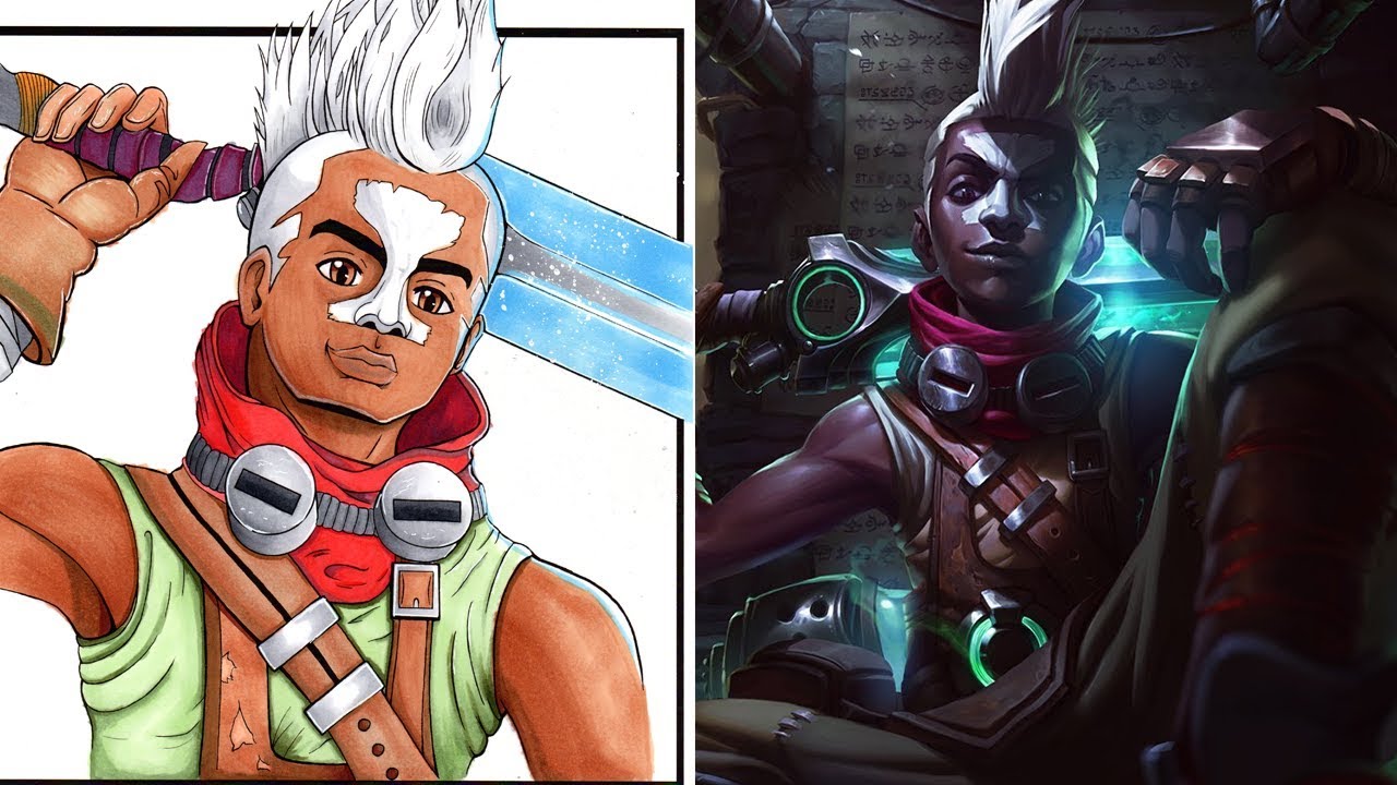 EKKO DRAW VIDEO [INTRODUCTION, WHO AM I] - YouTube