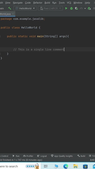 Java Comments | Java Basic Course #shorts #android #androidstudio #comments #java - YouTube