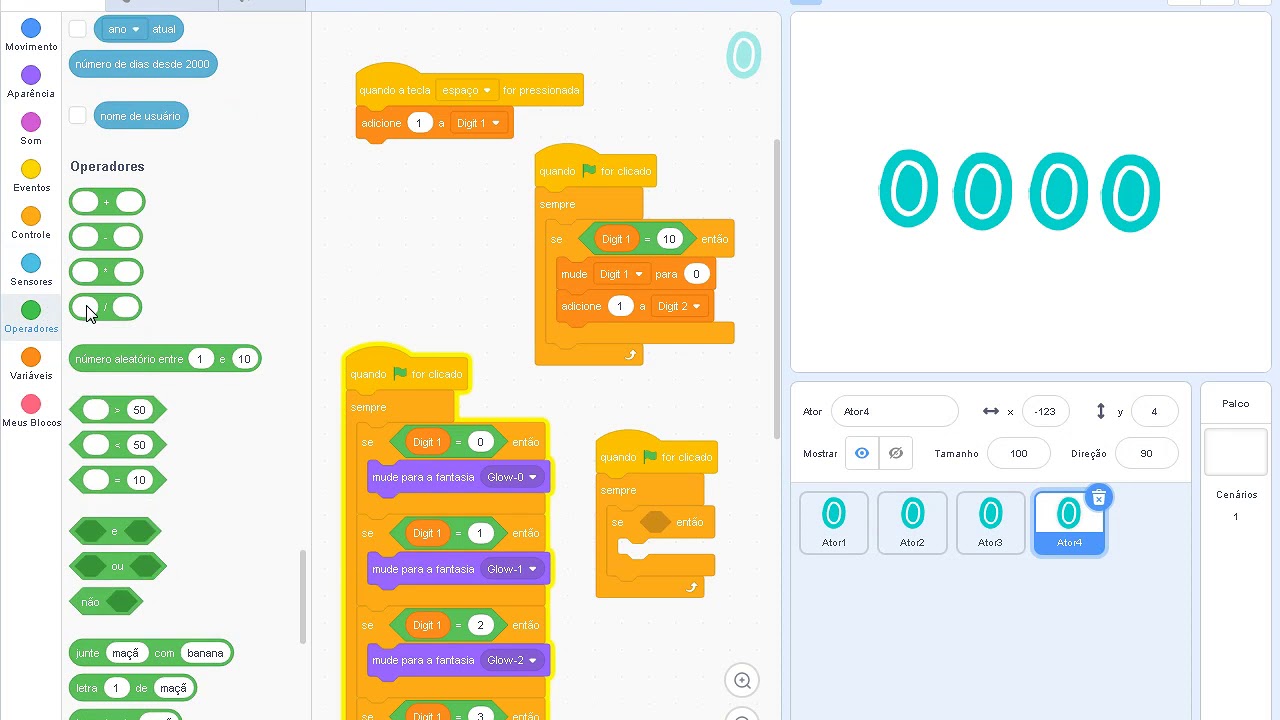 HOW TO MAKE NUMBERS ON SCRATCH - YouTube