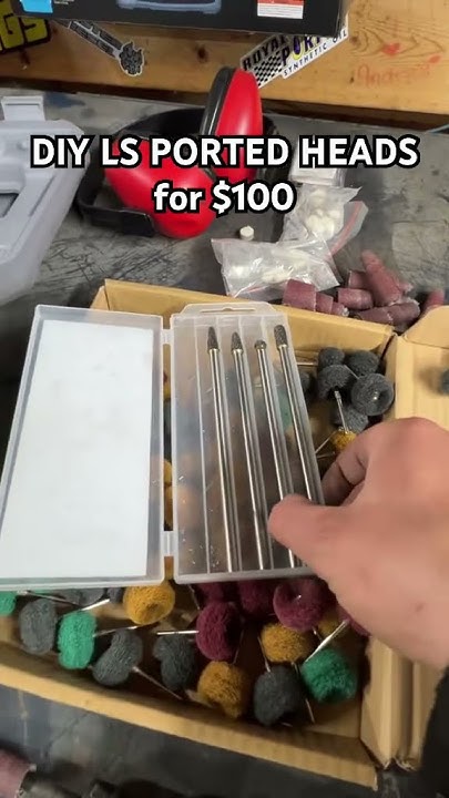 DIY PORT LS HEADS CHEAP $100 - YouTube