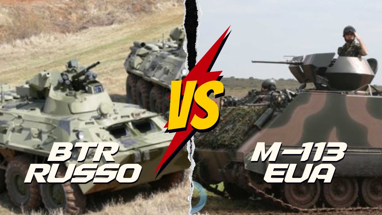 Duelo Blindado: BTR russo VS americano M-113, Ucrânia - YouTube