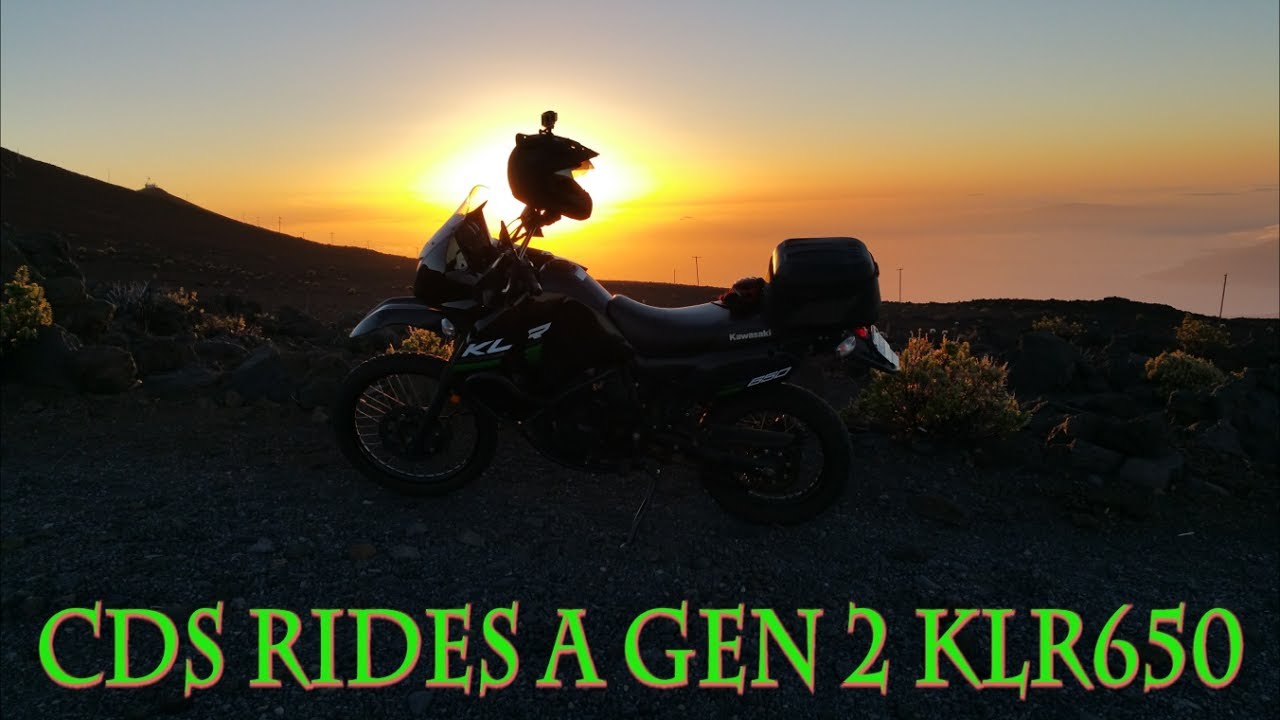 CDS Rides & Reviews The Gen 2 Kawasaki KLR650 - YouTube