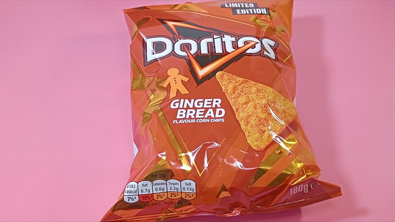 Eating Gingerbread Doritos, Pepsi, KitKat and more - YouTube