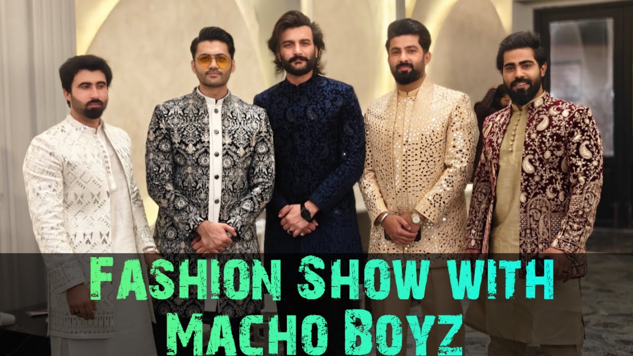 Fashion Show With Macho Boyz - YouTube