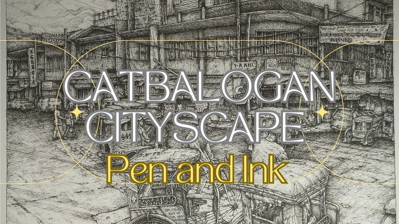 Catbalogan Cityscape: Pen and Ink PART 2 #penandink #art #artist # ...