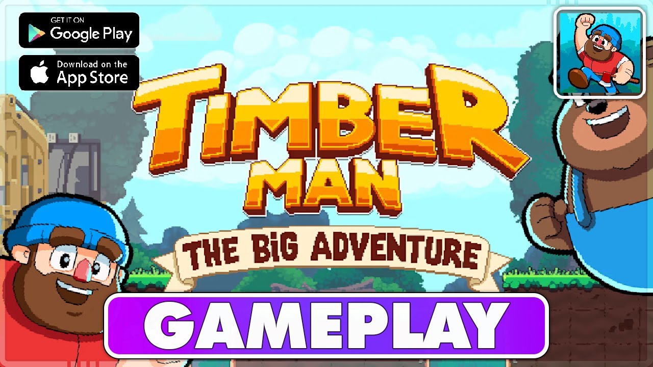 Timberman The Big Adventure Gameplay APK [Android/iOS] - YouTube