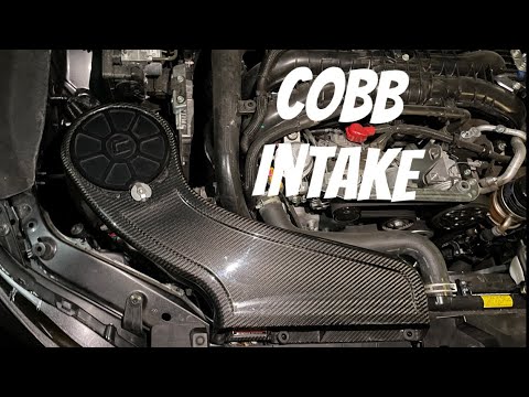 Installing a Cobb Carbon Fiber Intake on the WRX - YouTube