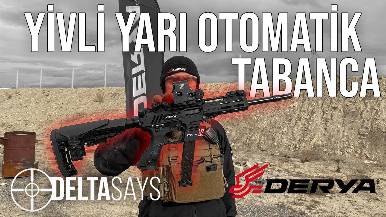 Derya Arms ZY9 9mm YARI OTOMATİK TÜFEĞİNİ İNCELEDİM - YouTube