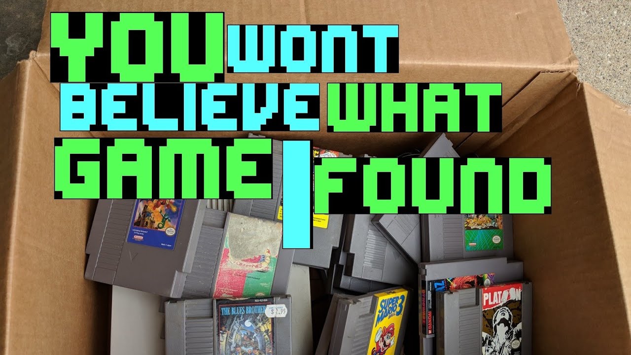 My best single video game find of 2018!! Ultra RARE NES game! Season 2 ...