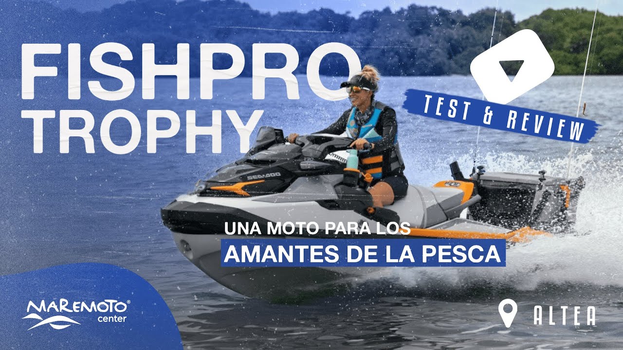 Sea-Doo Fish Pro Trophy 170 (2023): Review y prueba en Altea - YouTube