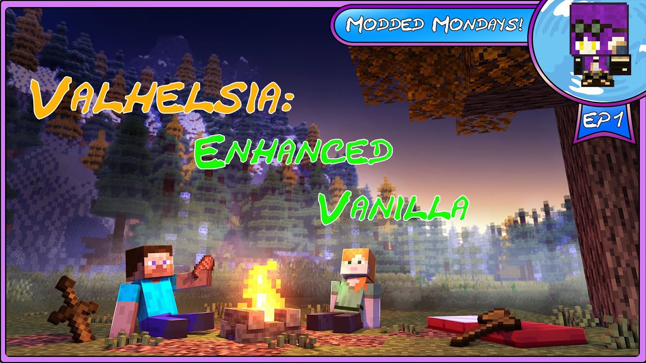 Welcome to Valhelsia Enhanced! | Minecraft | EP1 - YouTube