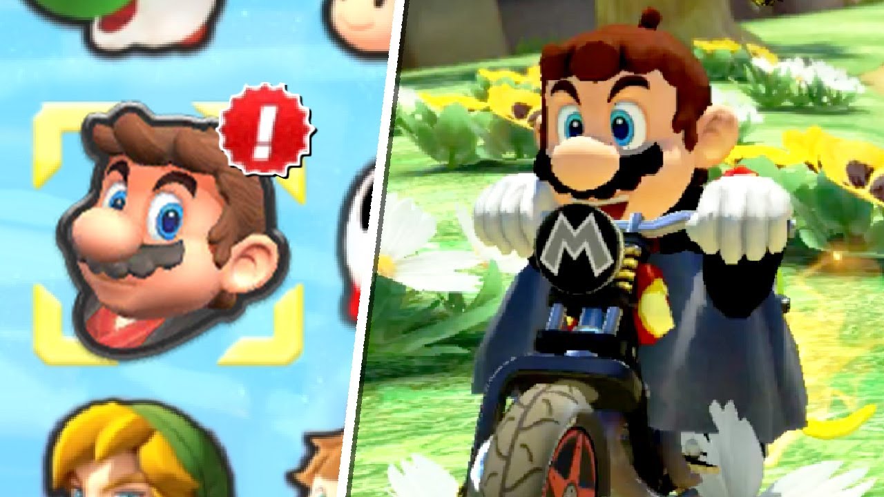 Play as Mario (Hakama) in Mario Kart 8 Deluxe - YouTube