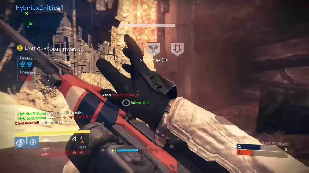 Destiny-"Time Keeper" Trials Highlight #4 - YouTube