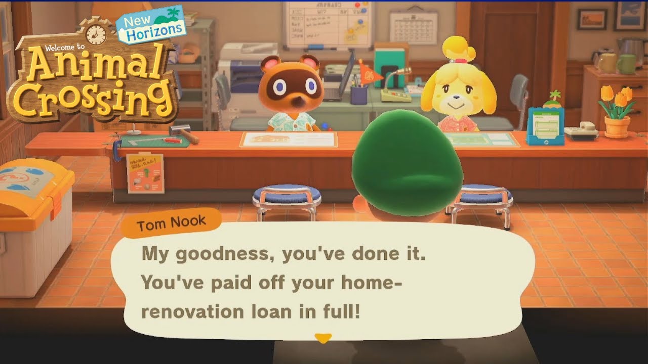 Totally Debt Free - Animal Crossing New Horizons - YouTube