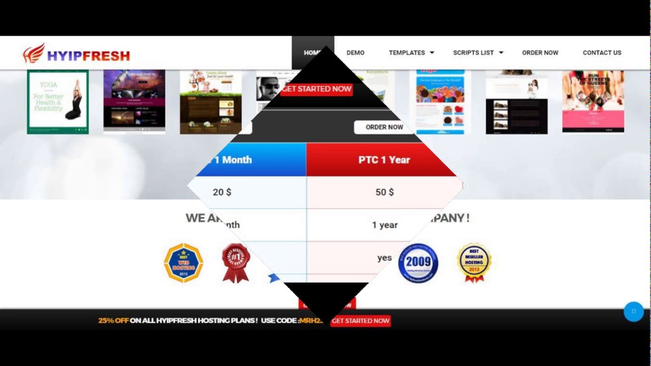 Professional Hyip Templates and very easy hyip script - YouTube